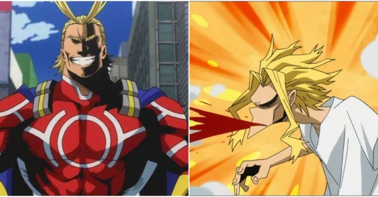 My Hero Academy: All Might 5 Maiores forças (e suas 5 piores fraquezas ...